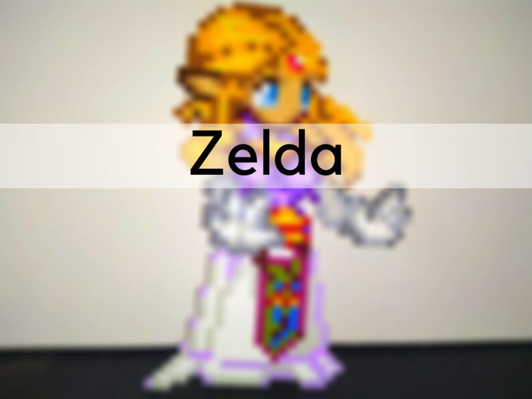 Wall Decoration Zelda / the Legend of Zelda Sprite From the Video Game ...