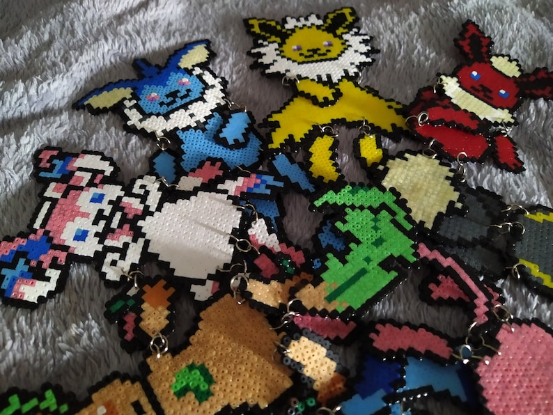 Ragdoll eeveelution Pokémon jeux video Pixel art et perles | Etsy