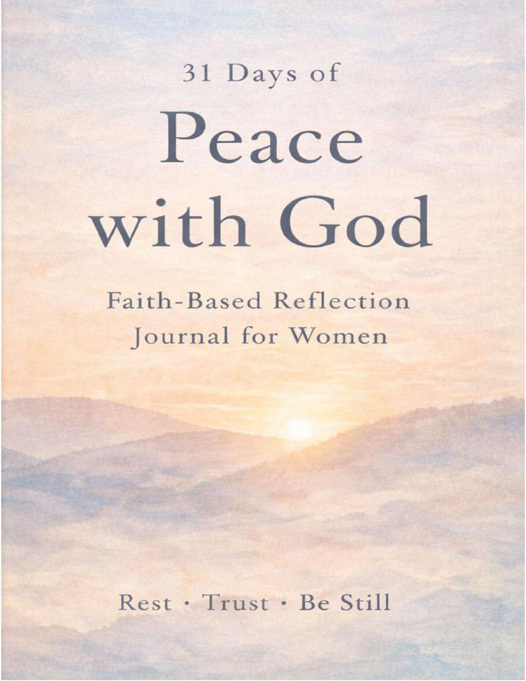 31 Days of Peace Devotional Journal | Scripture Reflection for Women ...