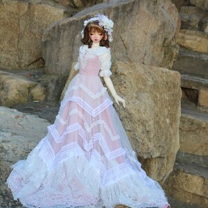 Doll Dress 1/4 1/3 BJD Clothes for Msd/ 1/3 AS Girl/smart Doll/sdgr ...