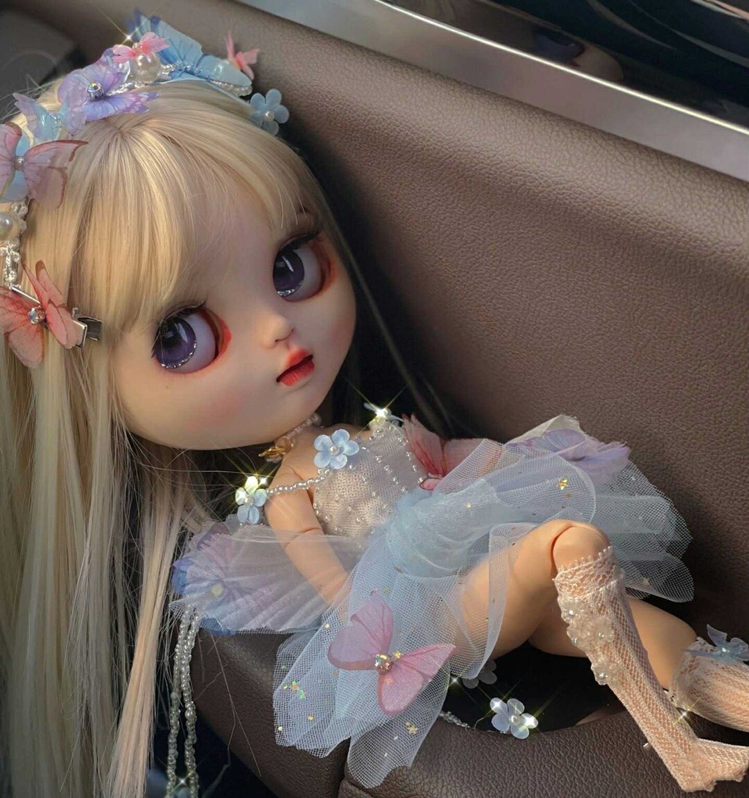 Beautiful Butterfly Doll Dress 1/3 1/4 1/6 BJD Clothes for - Etsy