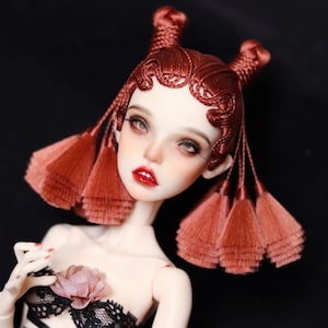 5 Colors Silk Wig for Popovy Sisters Dolls1/4 Bjd Doll - Etsy