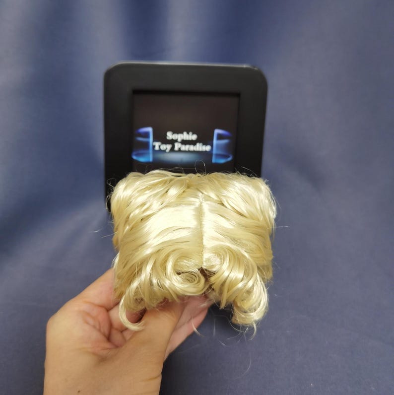 1/3 Bjd Wig 8-9'' Doll Hair,cute Doll Wig Curly Wig,5 Colors Bjd Doll ...