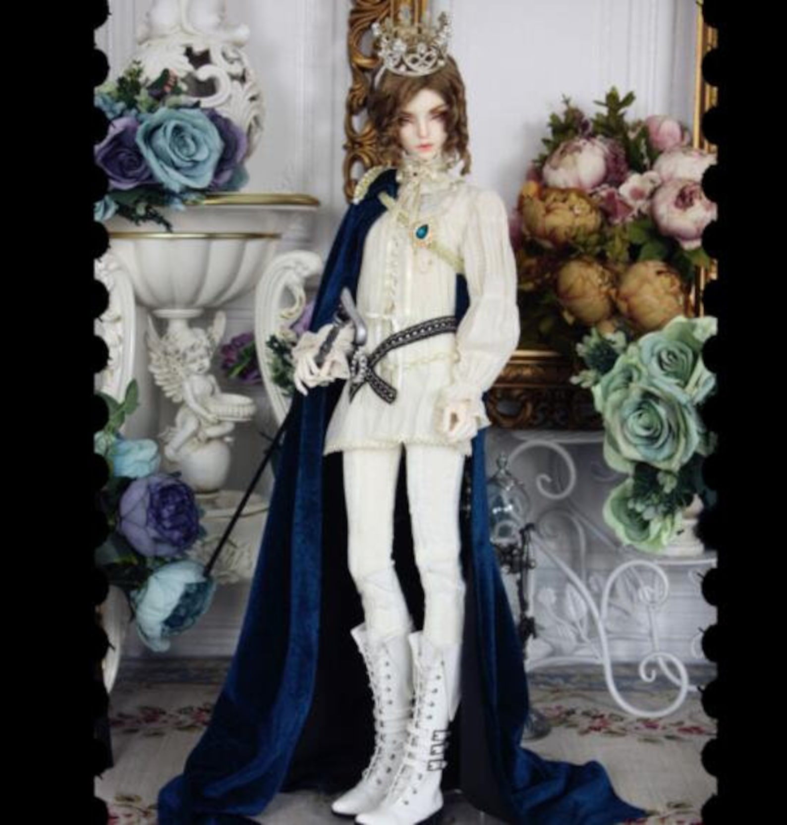 Cosplay Costume Prince Doll Clothes,custom Bjd Clothes for 1/4 1/3 Bjd ...