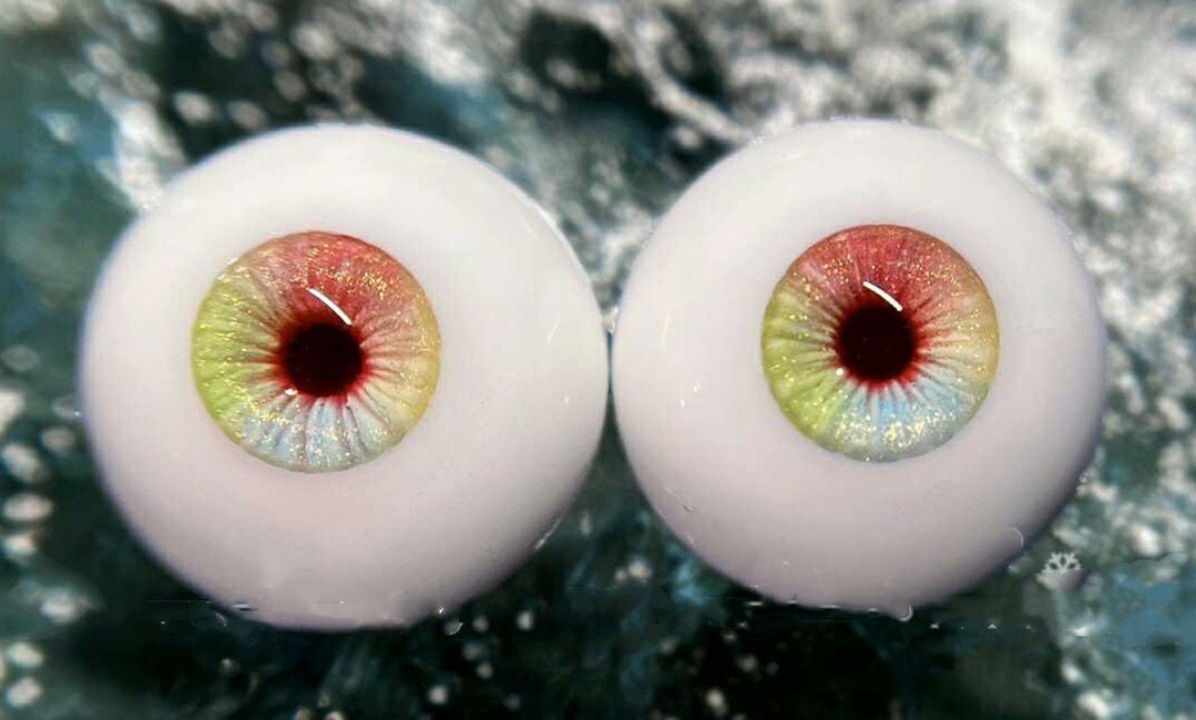 Colorful Mermaid Doll Eyes Realistic Eyes Bjd Eyes for 1/3 1/4 - Etsy