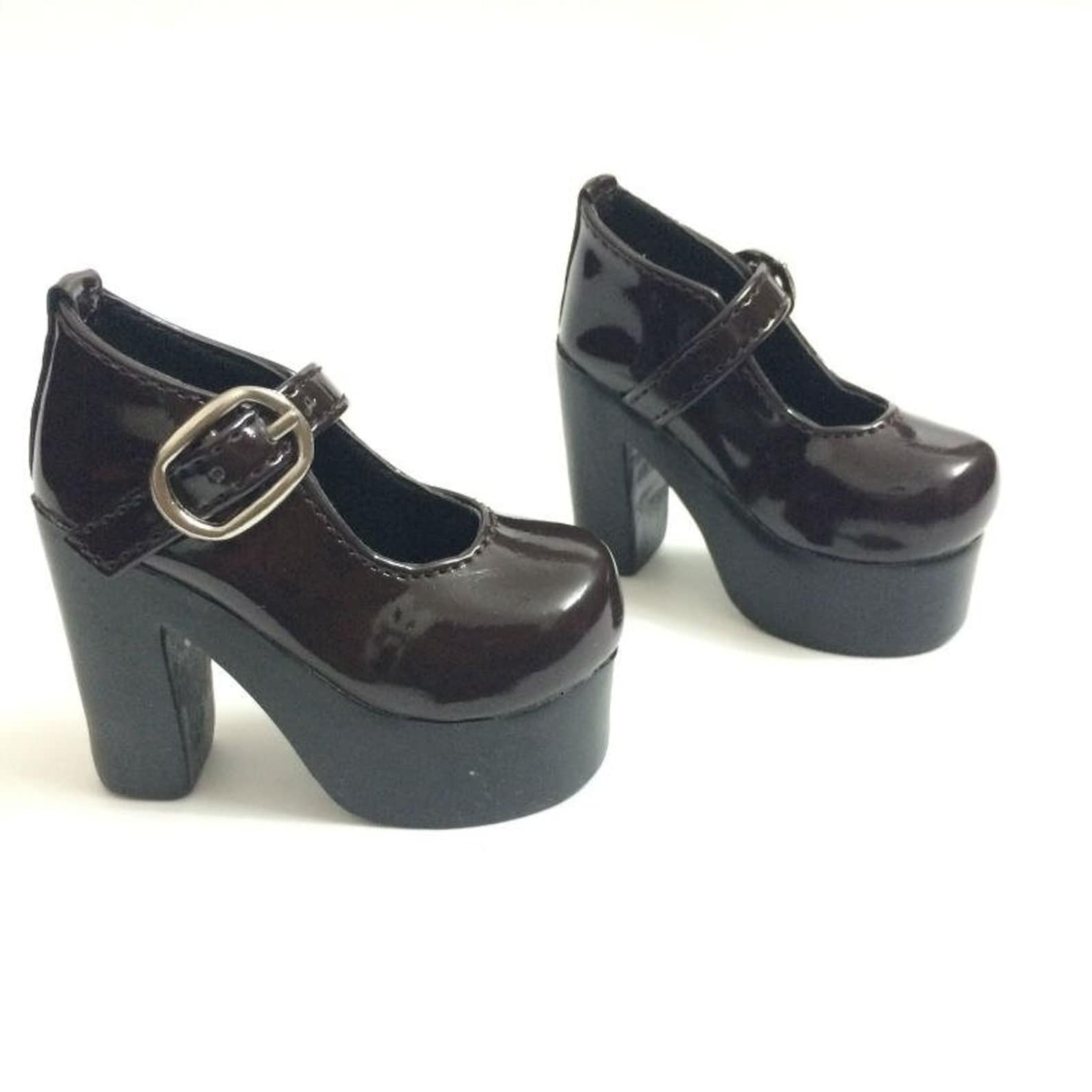 High Heel Doll Shoes Leather Shoes for Dolls7.5 CM Mini Shoes - Etsy