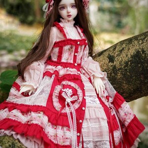 1/3 1/4 Bjd Clothes Dress for Ball Jointed Dollsfashion Doll - Etsy