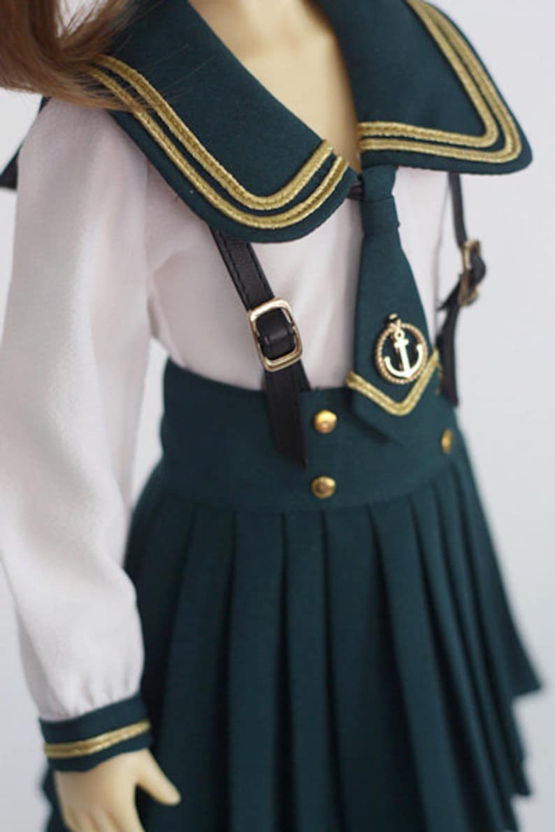 Custom Doll Clothes School Uniform Doll Clothing 1/3 Bjd Clothes ...