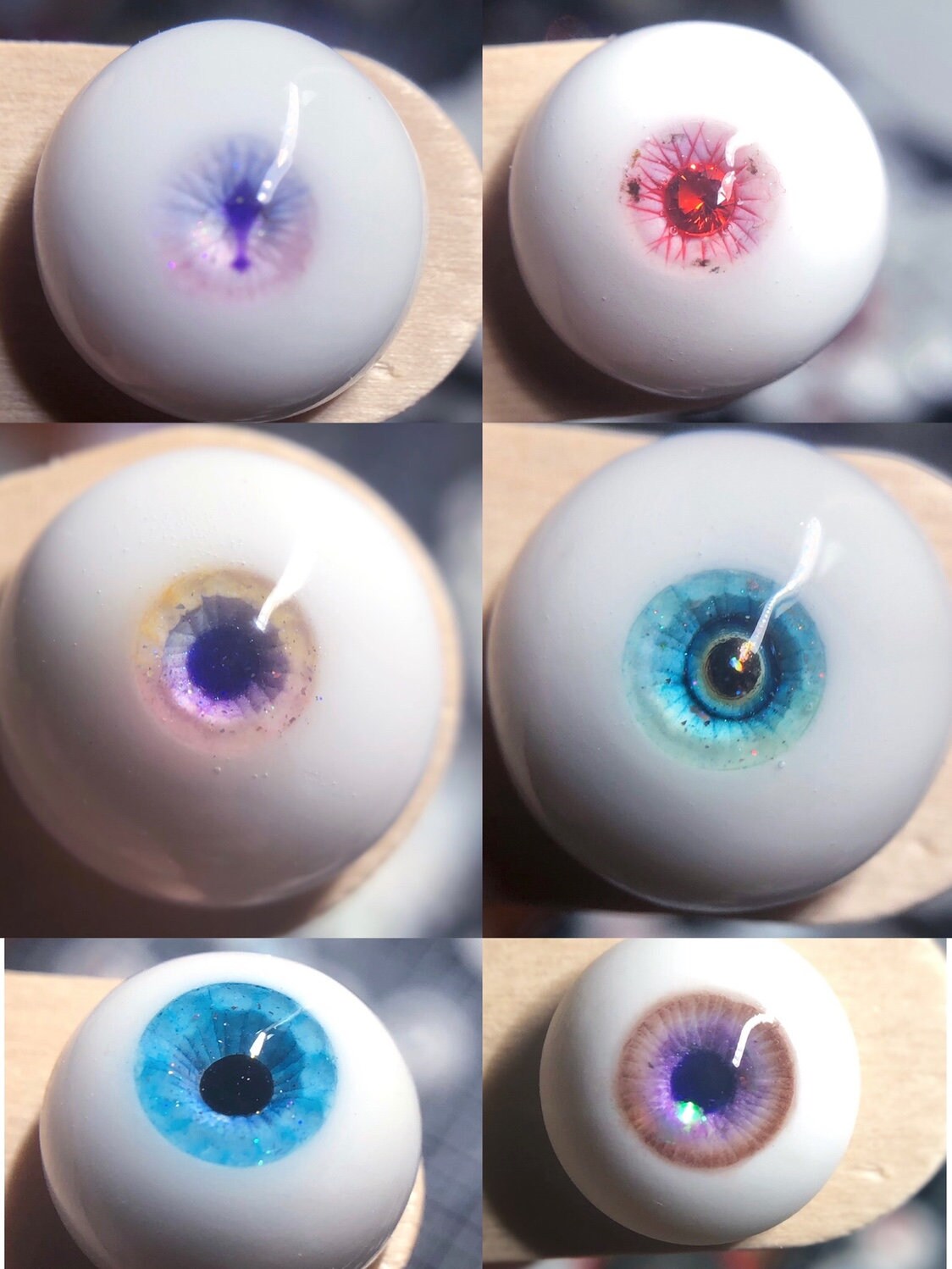 Realistic Doll Eyes/safety Eyes/bjd Eyes/craft Eyes/resin - Etsy