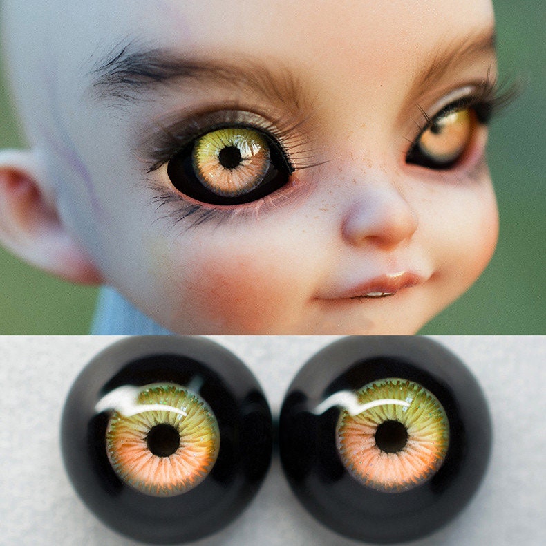 Realistic Eyes Resin Eyes,ball Jointed Doll Eyes,10mm - 24mm Bjd Eyes ...