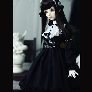 Custom Bjd Clothesblack Maid Dress for 1/4 1/3 Bjd Doll/big - Etsy