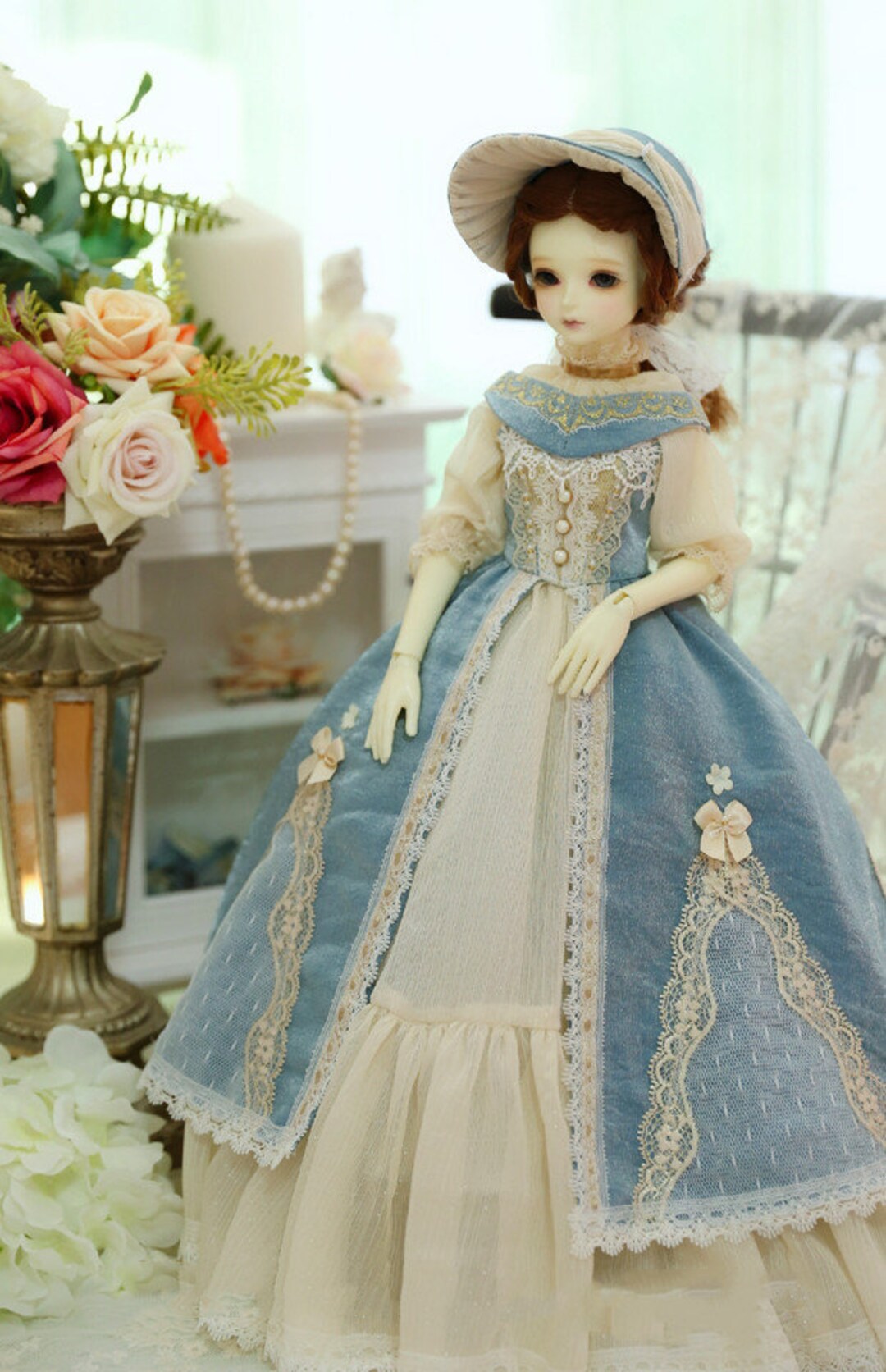 Medieval Victorian Bjd Dress,ball Jointed Doll Clothes for 1/3 1/4 Bjd Doll Like Msd/msd/rl/sd10 ...