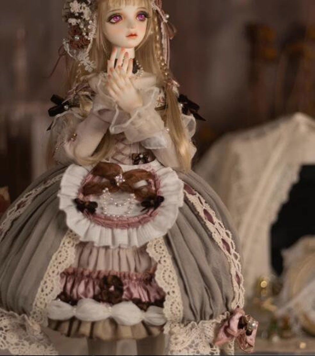 Fashion Doll Clothes 1/4 Bjd Clothes Doll Dress for 40-45cm Doll Like MSD Doll,fantasy Doll ...