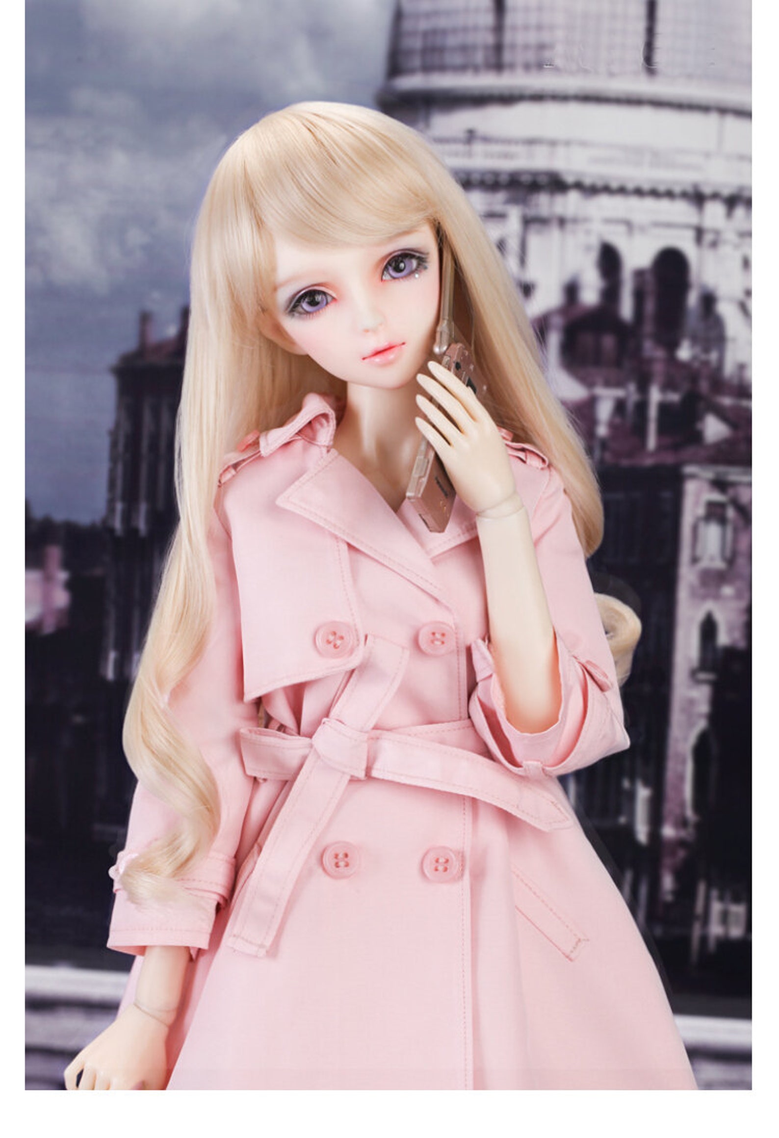 1/3 1/4 BJD Clothes Doll Coat Outfit for Dollsfashion Doll - Etsy