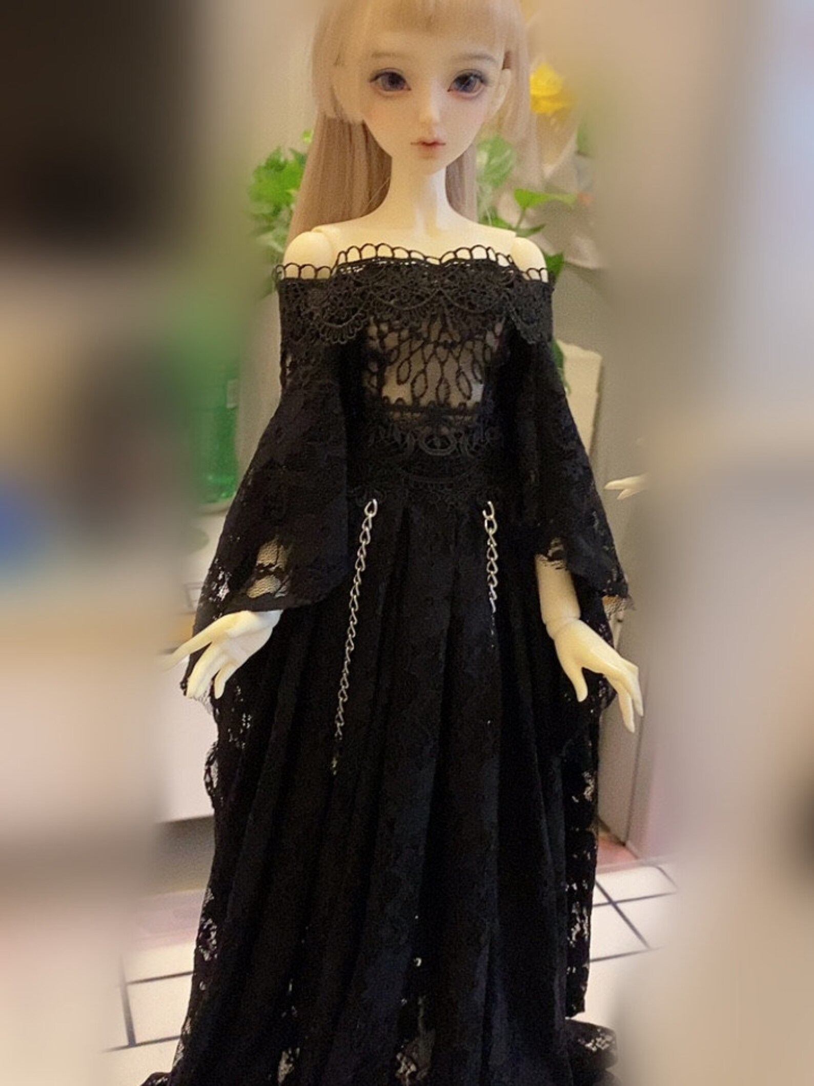 1/6 1/4 1/3 Bjd Clothes Fashion Doll Clothes Black Wedding | Etsy