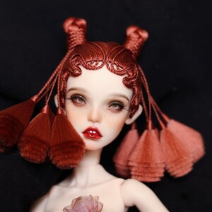 5 Colors Silk Wig for Popovy Sisters Dolls1/4 Bjd Doll - Etsy