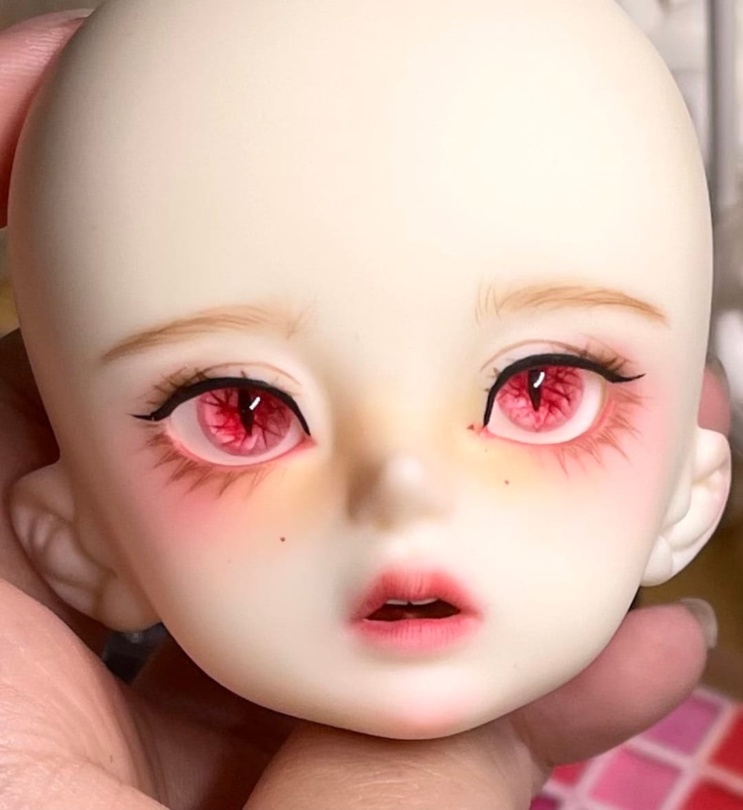 Red Doll Eyes/bjd Eyes/safety Eyes/toy Eyes for 1/3 1/4 1/6 1/12 Bjd ...