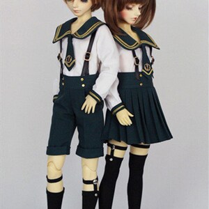 Custom Doll Clothes School Uniform Doll Clothing 1/3 Bjd Clothes ...