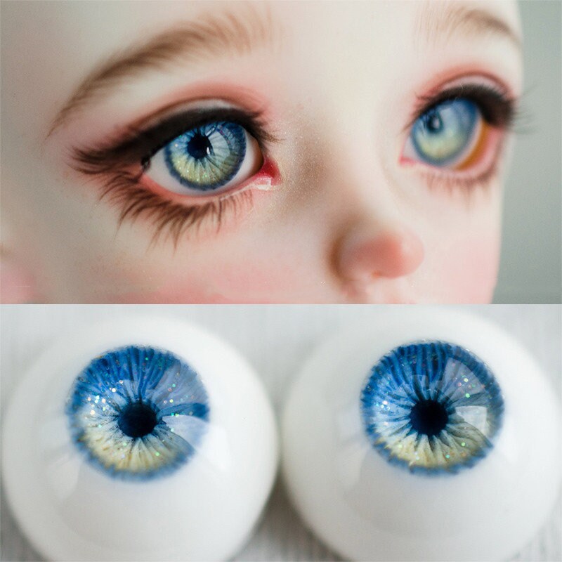 Realistic Doll Eyes Resin Eyes,safety Eyes BJD Eyes 12mm 14mm 16mm 18mm ...