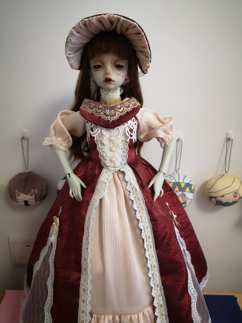 Medieval Victorian Bjd Dressball Jointed Doll Clothes for 1/3 - Etsy