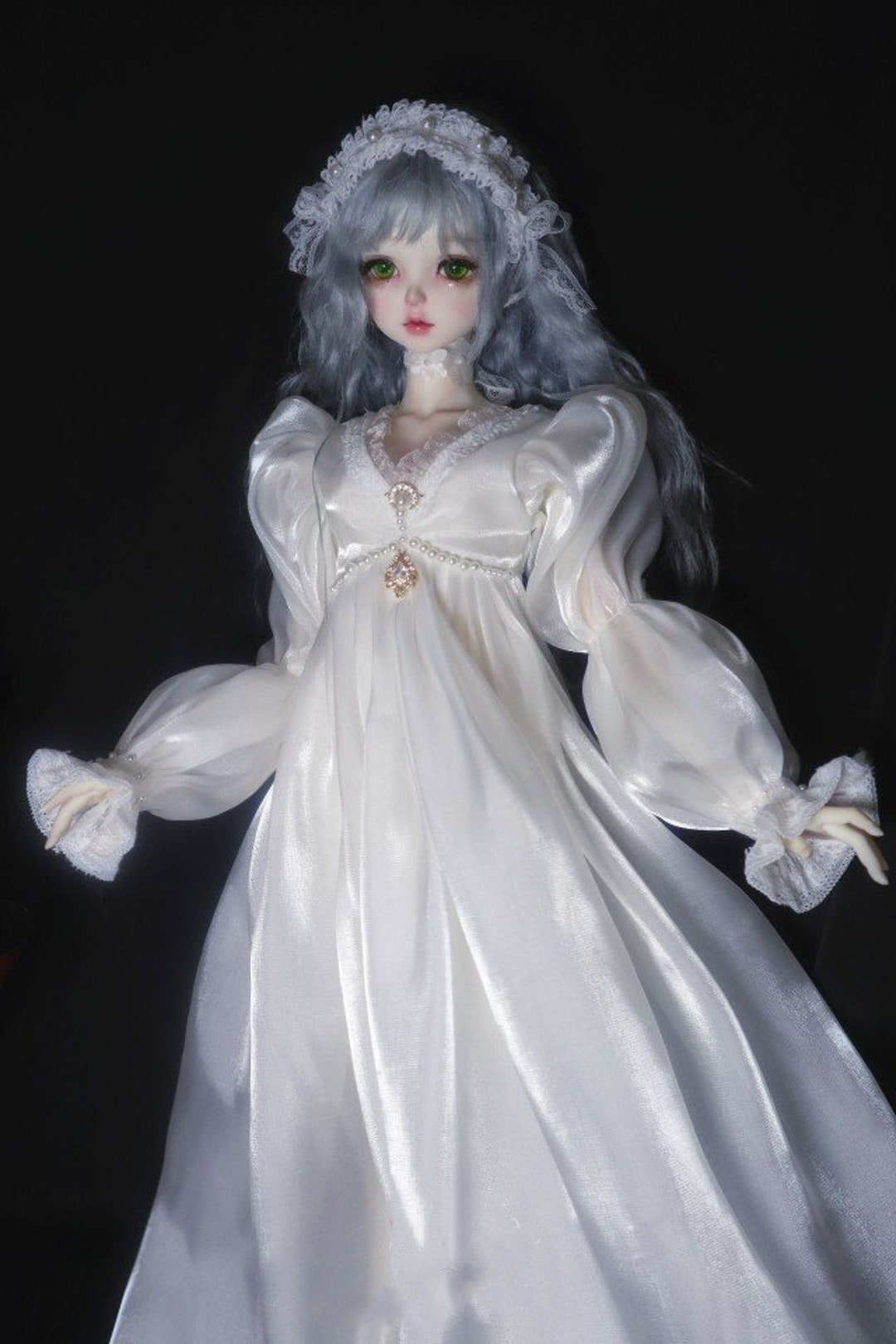 Custom Doll Clothes 1/12 1/6 1/4 1/3 Bjd Clothes Nightdress - Etsy