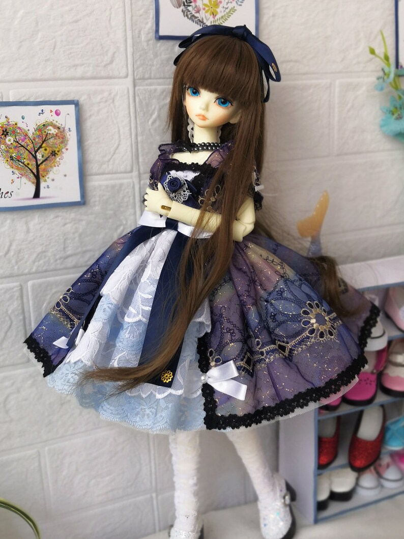 1/3 1/4 BJD Clothes Star Style Lolita Dress Bjd Outfit for | Etsy