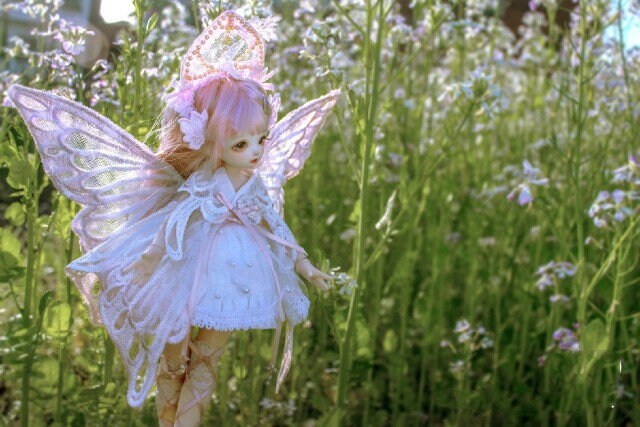 Butterfly Elf Dress Doll Clothes1/4 1/6 Bjd Clothes for - Etsy