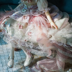 Customize Doll Dress 1/3 1/4 1/6 BJD Clothes for 11'' or 12'' Fashion ...