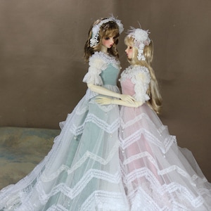 Doll Dress 1/4 1/3 BJD Clothes for Msd/ 1/3 AS Girl/smart Doll/sdgr ...