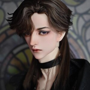 Stylish 1/4 1/3 Bjd Wig: 8-9'' 7-8'' Fashion Doll Hair With a Chic Wolf ...