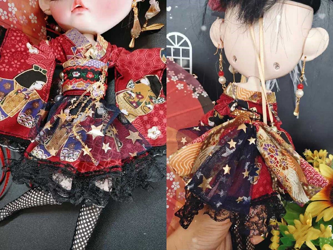 Mini Doll Clothes 1/6 BJD Clothes for Ob24 Doll Accessories,cute Doill ...