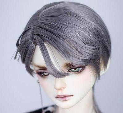 1/3 BJD Doll Wig Premium Doll Hair Shot Wig for Doll Accessories ...