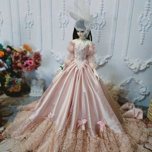 Party Doll Dress Doll Clothes 1/3 BJD Clothes Outfit for Most 1/3 Bjd ...