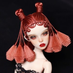 5 Colors Silk Wig for Popovy Sisters Dolls1/4 Bjd Doll - Etsy