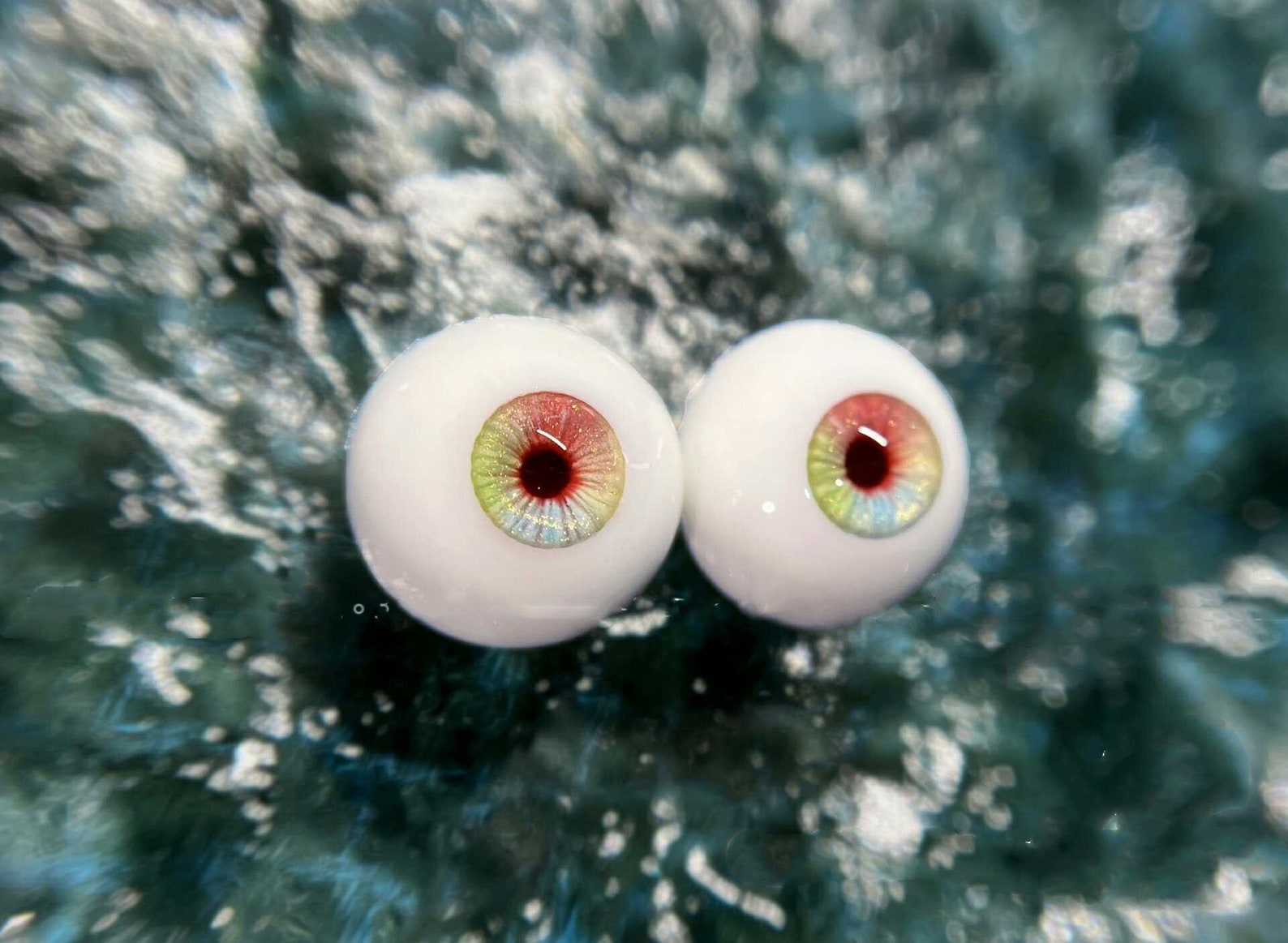 Colorful Mermaid Doll Eyes Realistic Eyes Bjd Eyes for 1/3 1/4 - Etsy