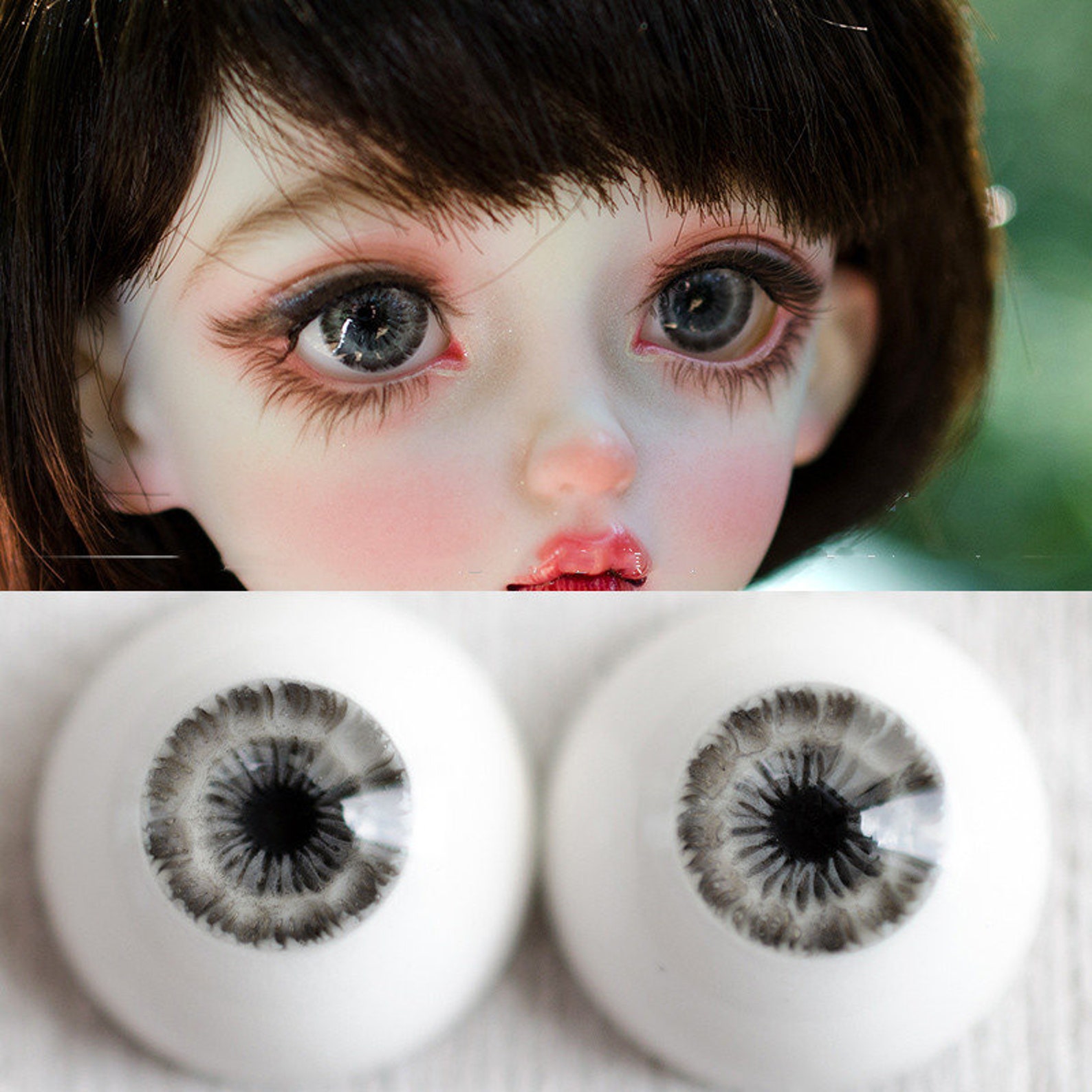 Realistic Doll Eyes Resin Eyes Safety Eyes for Dolls Accessories,toy ...