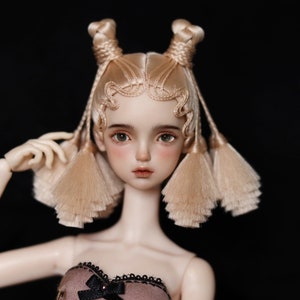5 Colors Silk Wig for Popovy Sisters Dolls1/4 Bjd Doll - Etsy