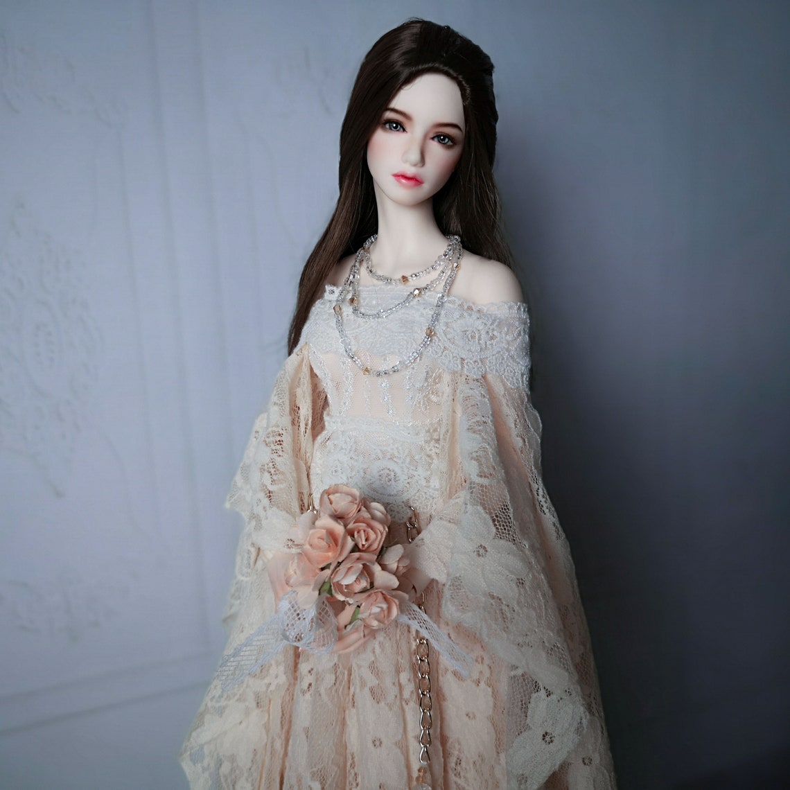 1/6 1/4 1/3 Bjd Clothes Fashion Doll Clothes Black Wedding - Etsy
