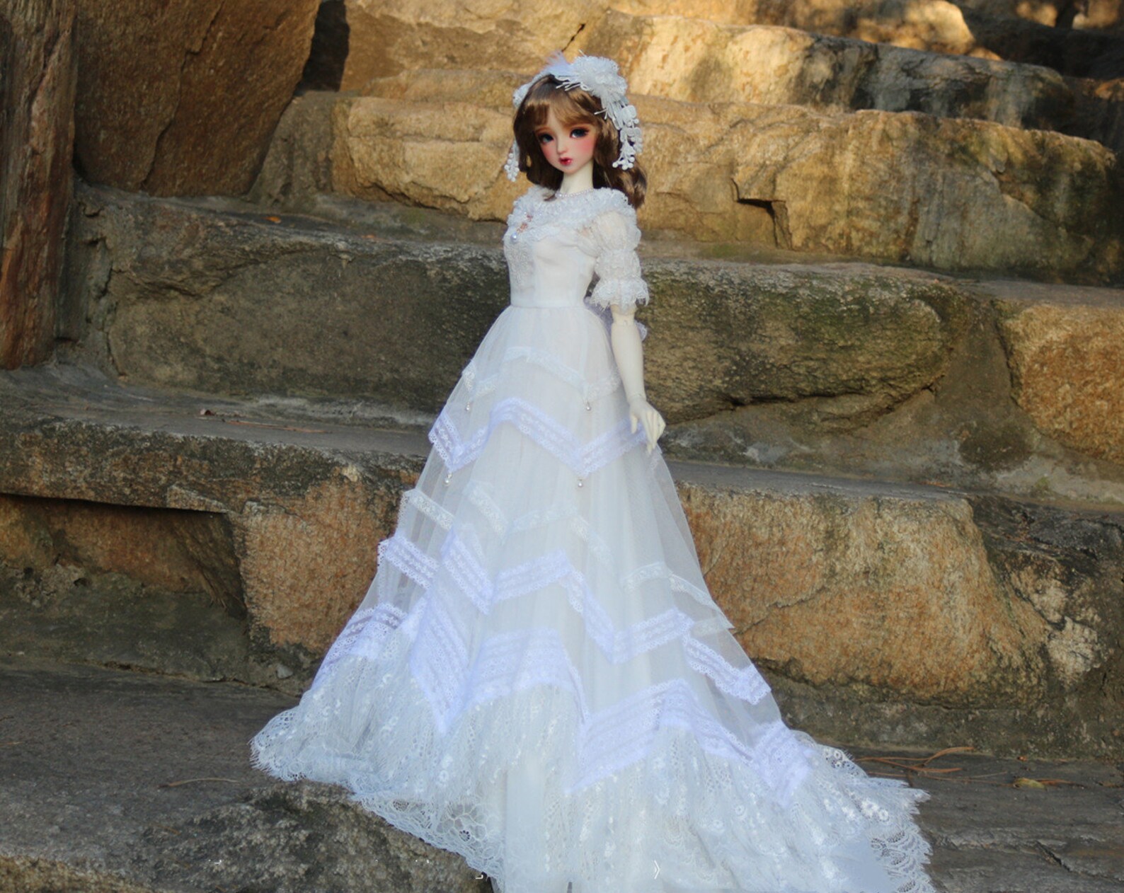 Doll Dress 1/4 1/3 BJD Clothes for Msd/ 1/3 AS Girl/smart - Etsy