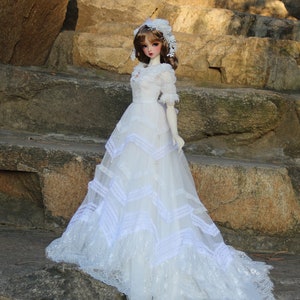 Doll Dress 1/4 1/3 BJD Clothes for Msd/ 1/3 AS Girl/smart Doll/sdgr ...