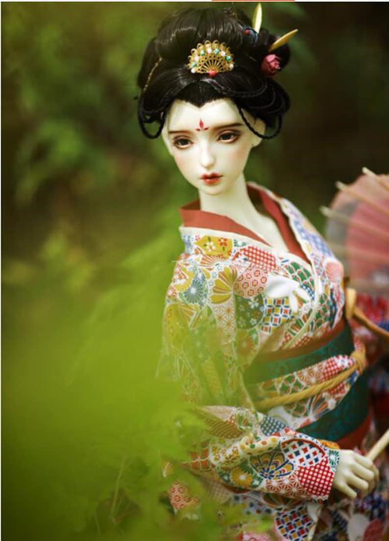 Japanese Kimono Doll Clothes 1/3 1/4 1/6 BJD Clothes for - Etsy