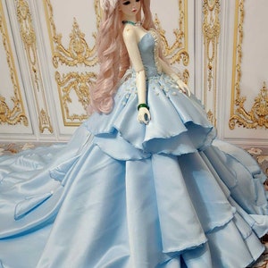 Party Doll Dress Doll Clothes 1/3 BJD Clothes Outfit for Most 1/3 Bjd ...