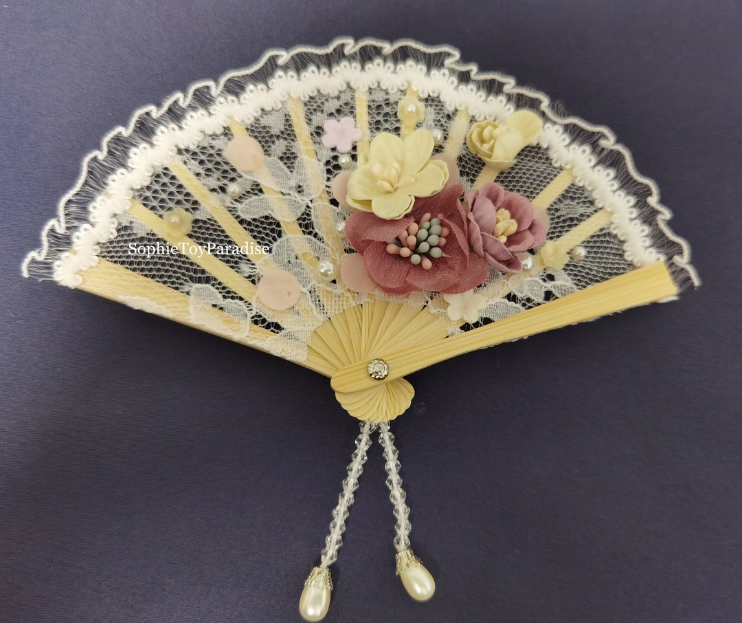 Miniature Doll Fan 1/4 1/3 BJD Fan for BJD Doll Accessories - Etsy