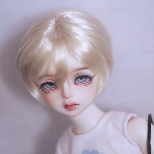 Short Doll Wig BJD Wig - Etsy