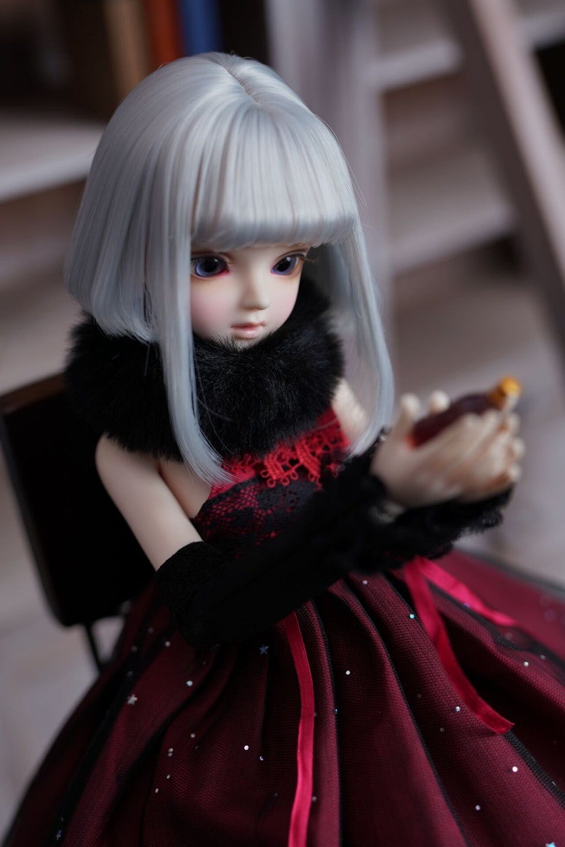 BJD Wig 6 Colors to Choose From 1/3 1/4 1/6 Fashion Short Wig - Etsy