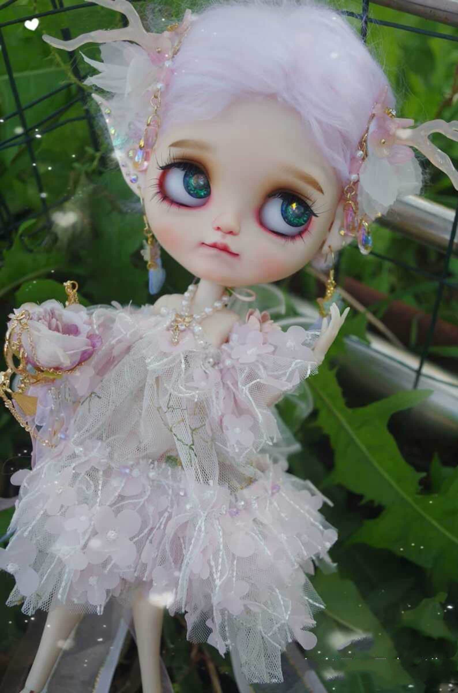 Beautiful Doll Dress 1/6 BJD Clothes for Blythe/ob26/yosd Doll - Etsy