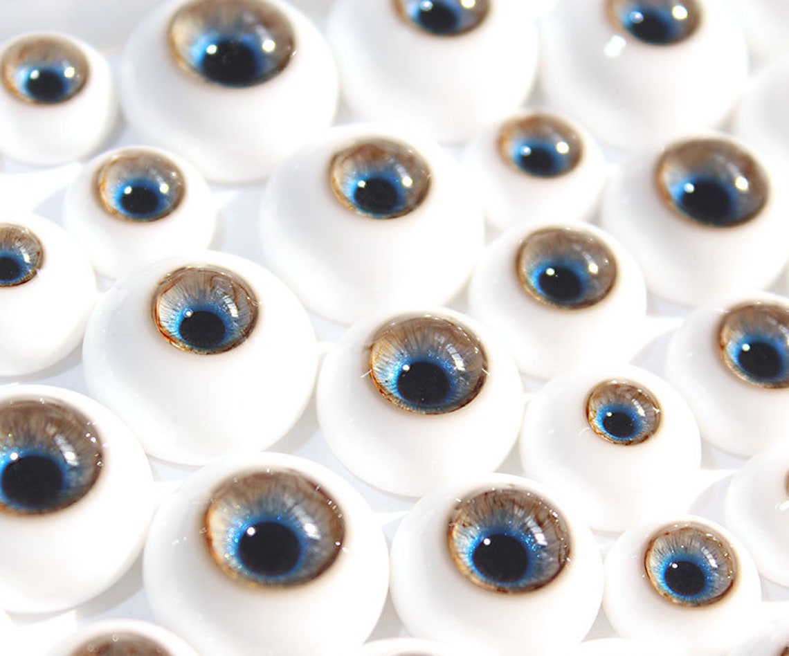 Realistic Doll Eyes Different Size 12mm,14mm,16mm,18mm,safety Resin Toy ...