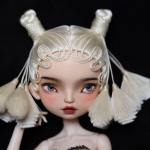 5 Colors Silk Wig for Popovy Sisters Dolls1/4 Bjd Doll - Etsy