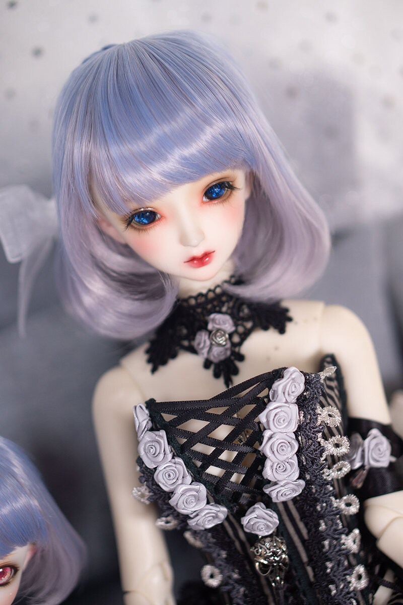 Multcolor Doll Wig Bjd Wig 8-9'' 7-8'' | Etsy