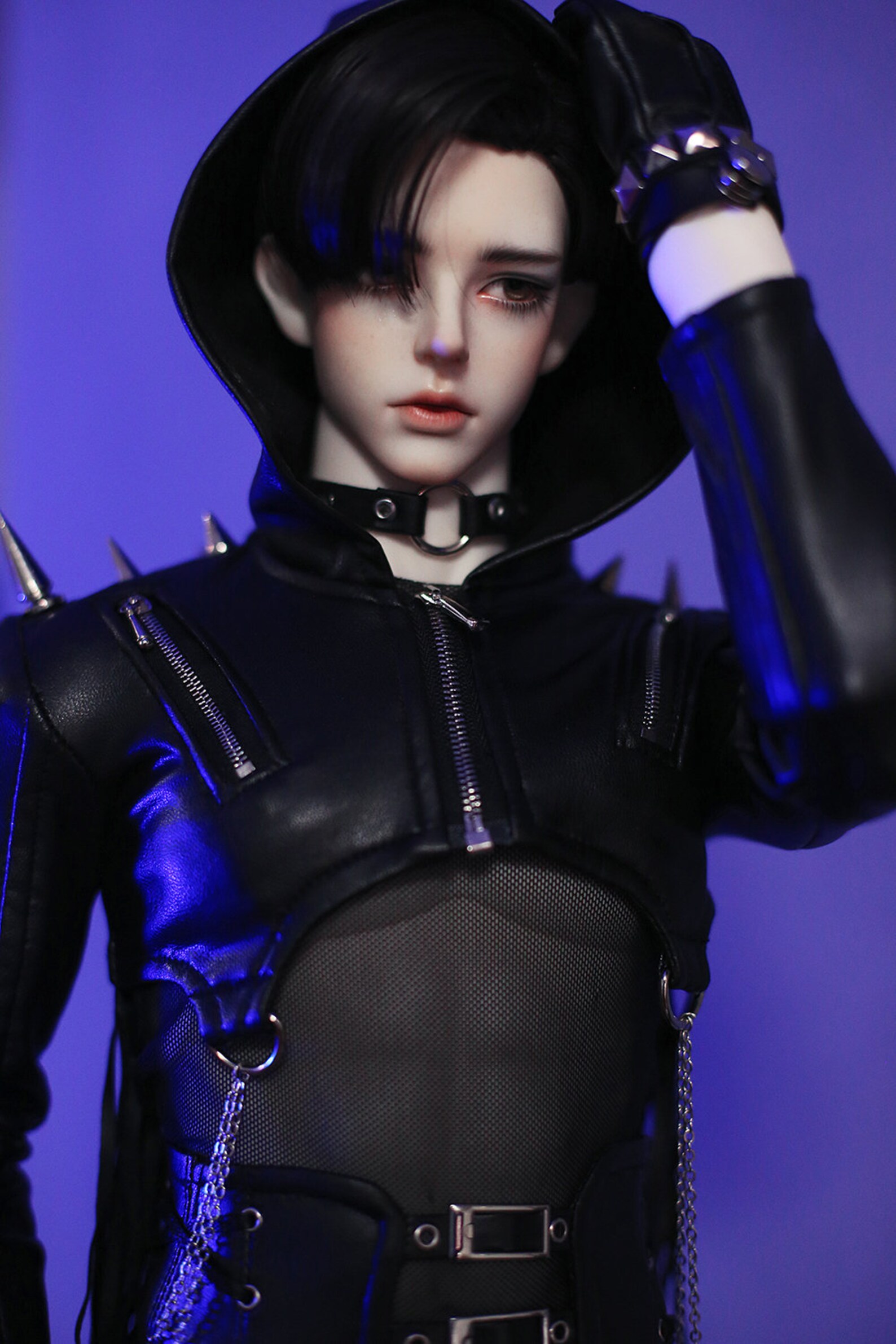 Cool Punk Boy Doll Clothes 1/3 Bjd Clothes Ucnle Doll Clothing - Etsy